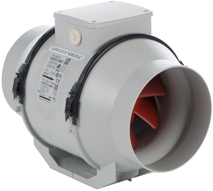VENTILATOR VORTICE LINEO 100 Q VO 17005 - TEN-NET