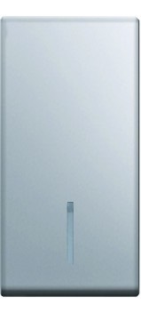 MODUL TIPKA 1M Z INDIKACIJO SREBRNA TM11ESIN - TEN-NET